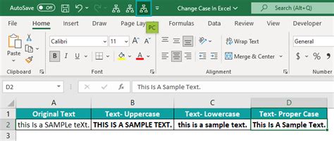 Change Case In Excel Top Methods With Examples Shortcuts