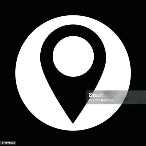 Gps 定位地圖指標圖示向量圖形及更多互聯網圖片 互聯網 全球定位系統 反射 Istock