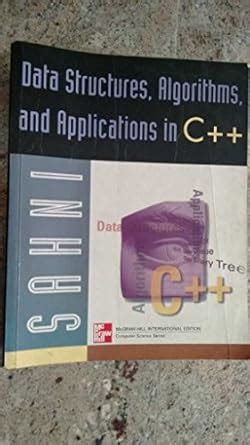 Buy Data Structures Algorithms And Applications In C Book Online At Low Prices In India