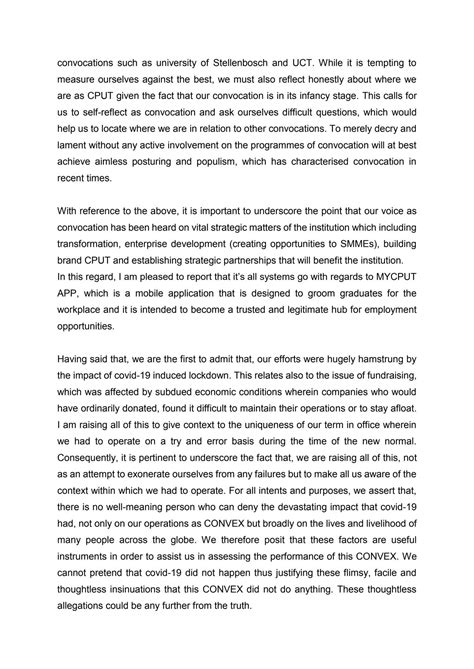 Presidents Report Cput Convocation 2022 By Cape Peninsula University Of Technology Issuu