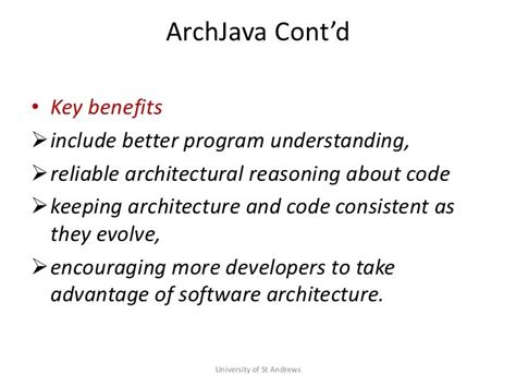 Arch Java