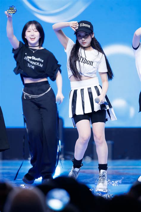 240125 Nmixx Jiwoo Dash At M Countdown Kpopping