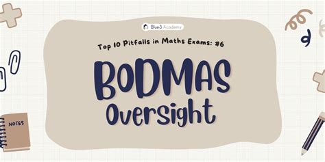 Top 10 Maths Exam Pitfalls And How To Avoid These Mistakes Blue3 Academy