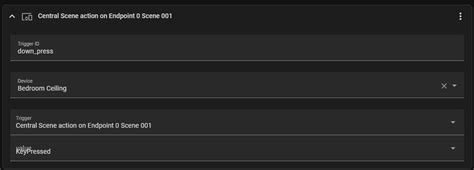 Device Automation Trigger Value For Some Z Wave Devices Cannot Be Changed Via UI Issue