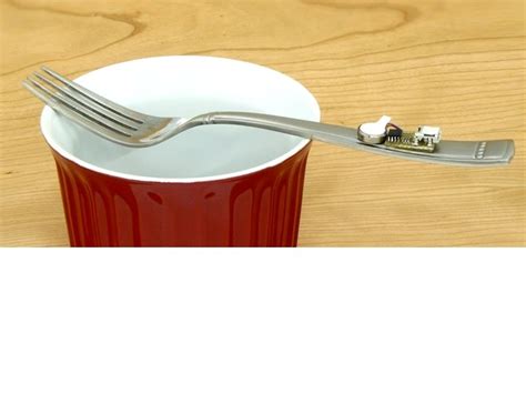 This Fork Vibrates If You Eat Too Quickly Fluid Interfaces Group Mit