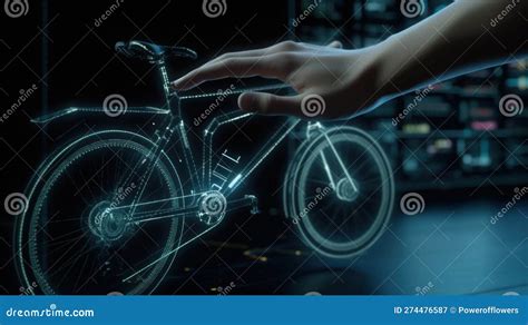 Designer Develops New Futuristic Bike Using Computer Hologram Created