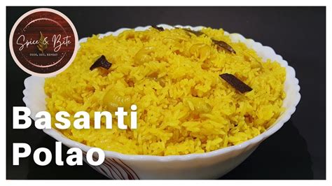 Basanti Polao Recipe Pulao Recipe Basanti Pulao Veg Pulao