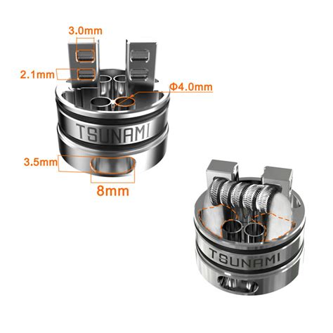 Atomizer Geek Vape Tsunami 24mm Rda Stainless