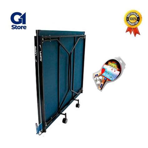 Mesa de ping pong rodízio klopf mdf mm kit ping pong luxo Mesa de Ping