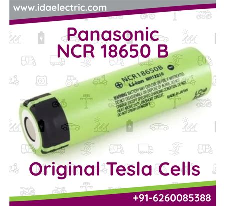 Panasonic NCR18650B 3400mAh Lithium Ion Cell, NCM NCA Cell, Li Ion ...