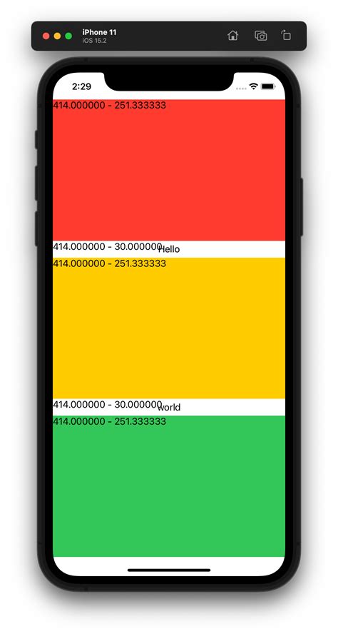 Swiftui Swiftui の Layout システムを理解する Push Out タイプビューの調停
