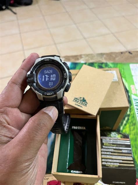 Casio Watch Protrek Mens Fashion Watches And Accessories Watches On