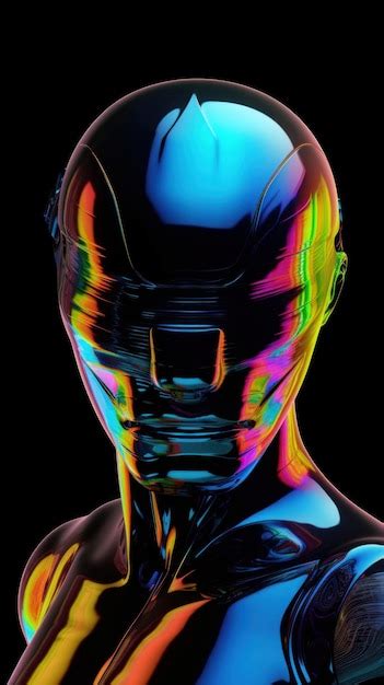 Premium Photo Most Dangerous Android Being Generative Ai