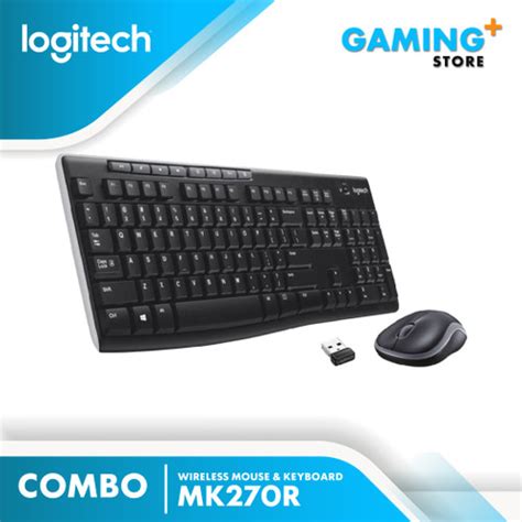 Jual Logitech Mk270r Mk 270r Wirelles Combo Mouse Keyboard Kota Surabaya Gaming Plus Store