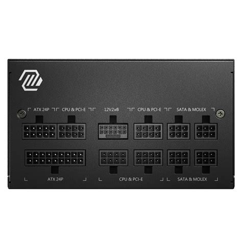 Msi Mag A750gl Pcie5 750w 80 Plus Gold Modular Pccomponentespt