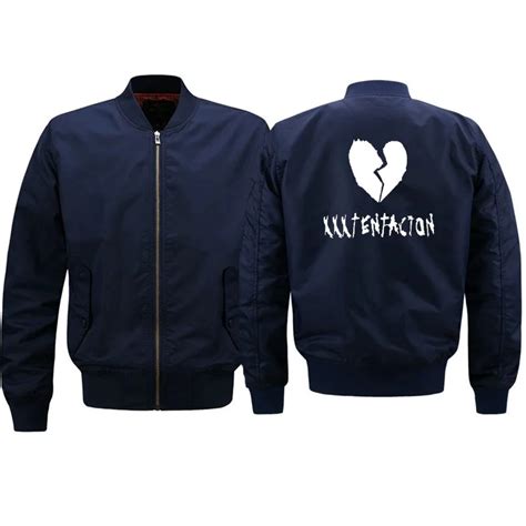 Xxxtentacion Jacket Coat Fashion Casual Long Sleeve Man Woman Jackets