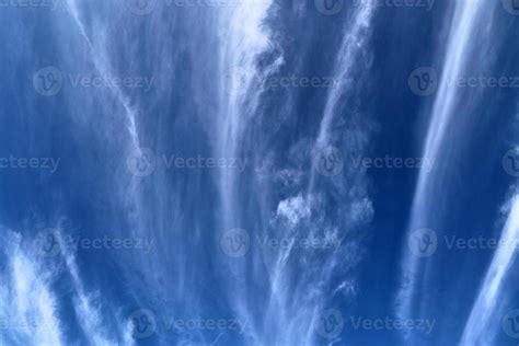 Stunning Cirrus Cloud Formation Panorama In A Deep Blue Sky 12056043