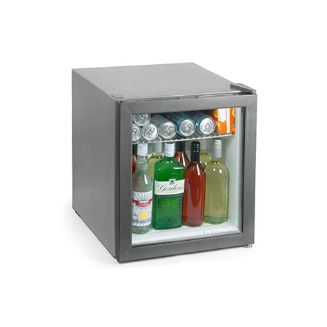 Bardrinkstuff Frostbite Mini Fridge Silver 49ltr Compact