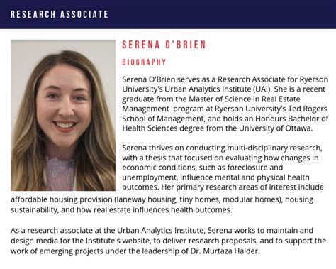 Our Team Urban Analytics Institute