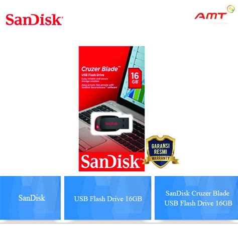Jual Sandisk Cruzer Blade Usb Flash Drive 16gb Shopee Indonesia