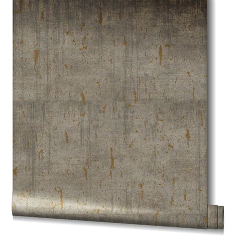 Marburg Vliestapete Natural Opulence Struktur Betonoptik Grau Braun FSC