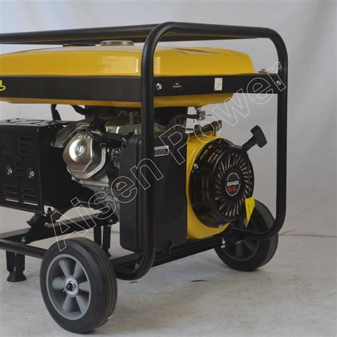 Large Quantity Portable Single Phase 7kw Gasoline Generator In Stock