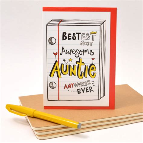 Awesome Auntie Mug By Mary Fellows