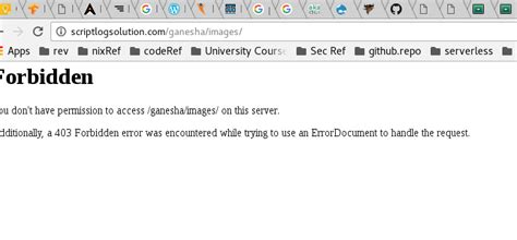 Php Facing 403 Forbidden Error Stack Overflow