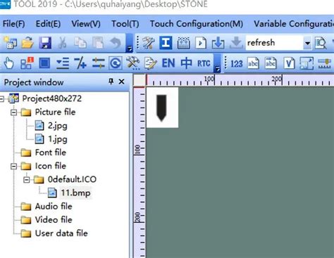 Servo Motor Control Using Touch LCD Display With STM Dev Board