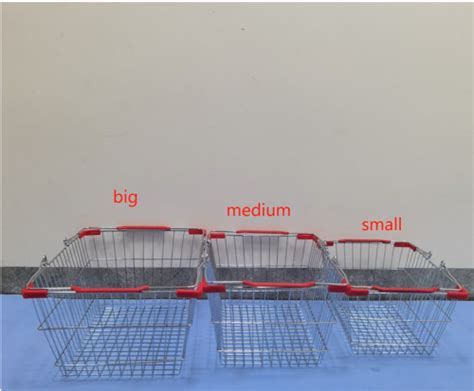 뜨거운 판매 아이언 쇼핑 바구니 금속 슈퍼마켓 바구니 의 고품질 뜨거운 판매 아이언 쇼핑 바구니 금속 슈퍼마켓 바구니