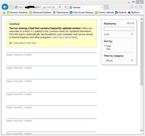 Internet Explorer Cannot Display Sharepoint 2013 Odata Feed Locktars