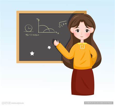 卡通女老师 设计图广告设计广告设计设计图库昵图网