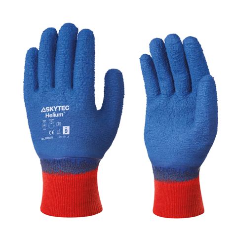 Skytec Helium Textured Latex Work Gloves Uk