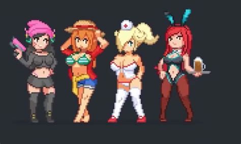 Create Nsfw Pixel Art Character Pixel Sprite Animation Game Art Rpg
