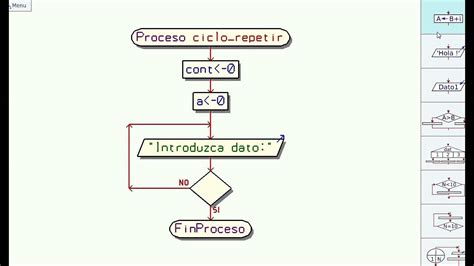 Ciclo While Diagrama De Flujo Estudiar