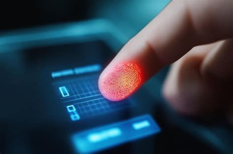 Biometric Identification Enhancing Security Access Through Fingerprint Scanning Technology