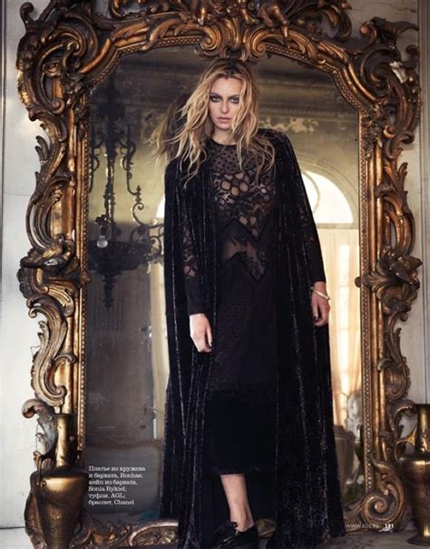 Valentina Zelyaeva Wears Old World Lace Elegance Lensed By Asa