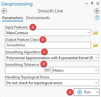 How To Smooth Contour Lines In ArcGIS Pro