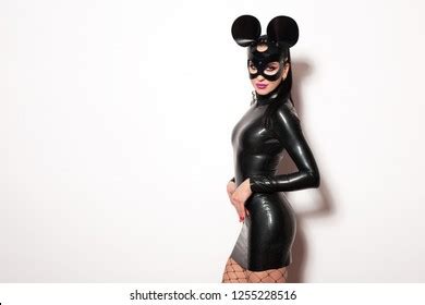 Beautiful Woman Brunette Model Vamp Mistress Stock Photo Shutterstock