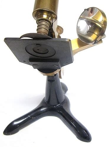 Unsigned Microscope Attributed To Leopold Schrauer New York