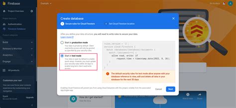 Firebase Configuration Iqonic Docs