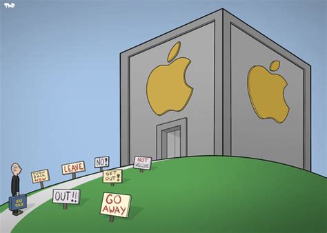 Apple And Taxes Von Tjeerd Royaards Politik Cartoon TOONPOOL