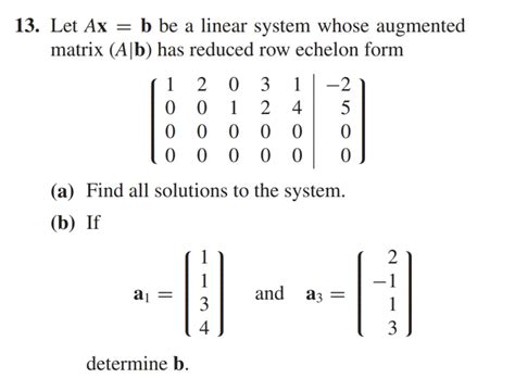 Solved For 1 3 13 Express Your Answer As A Set Of Vectors Chegg Com
