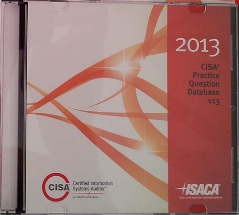 Cisa Practice Question Database V13 2013 Uk Software