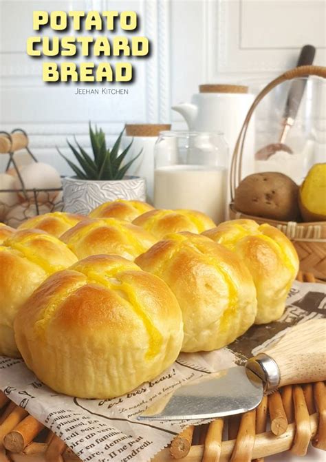 Resep Potato Custard Bread Oleh Mommy Nawlajeehan Cookpad