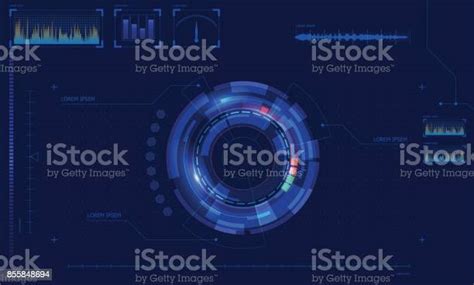 Éléments Daffichage Hud Graphique Forex Vecteurs Libres De Droits Et
