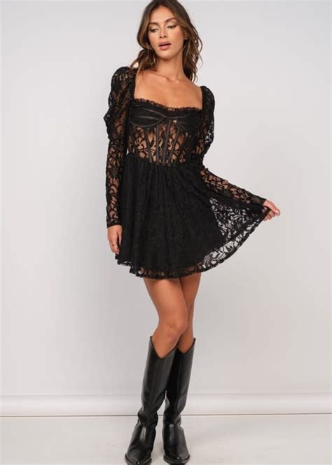Lace Dress Up Lbd Cousin Couture