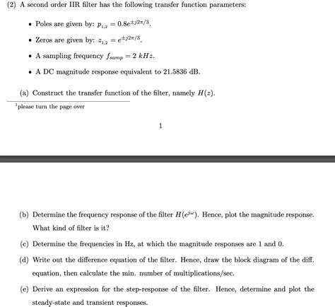 Solved SOLVE ASAP THUMBS UP IF CORRECT USE MATLAB FOR PLOTS Chegg