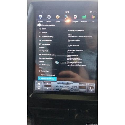 GPS Radio Head Unit TESLA Style ANDROID Ford C Max 2013 2015