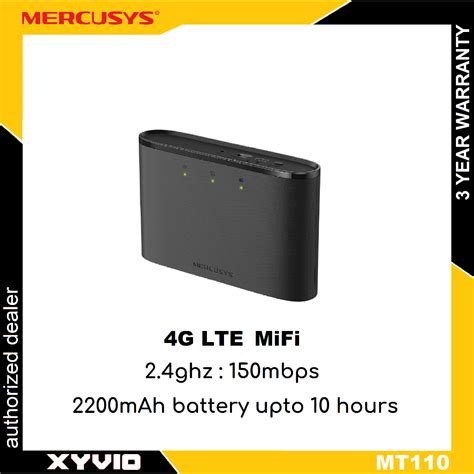 Mercusys Mt G Lte Mobile Wi Fi Portable Modem Mifi Shopee Malaysia